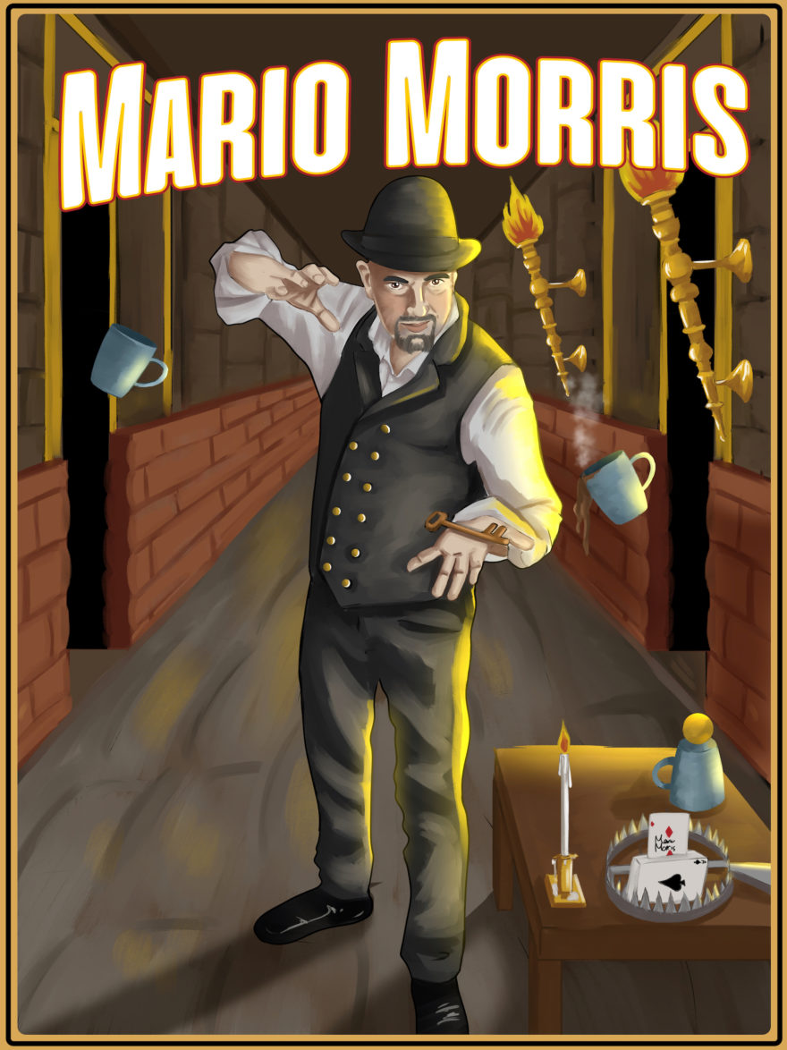 SMALLMario Morris Poster Illustration SMALL | Magic Wizardry